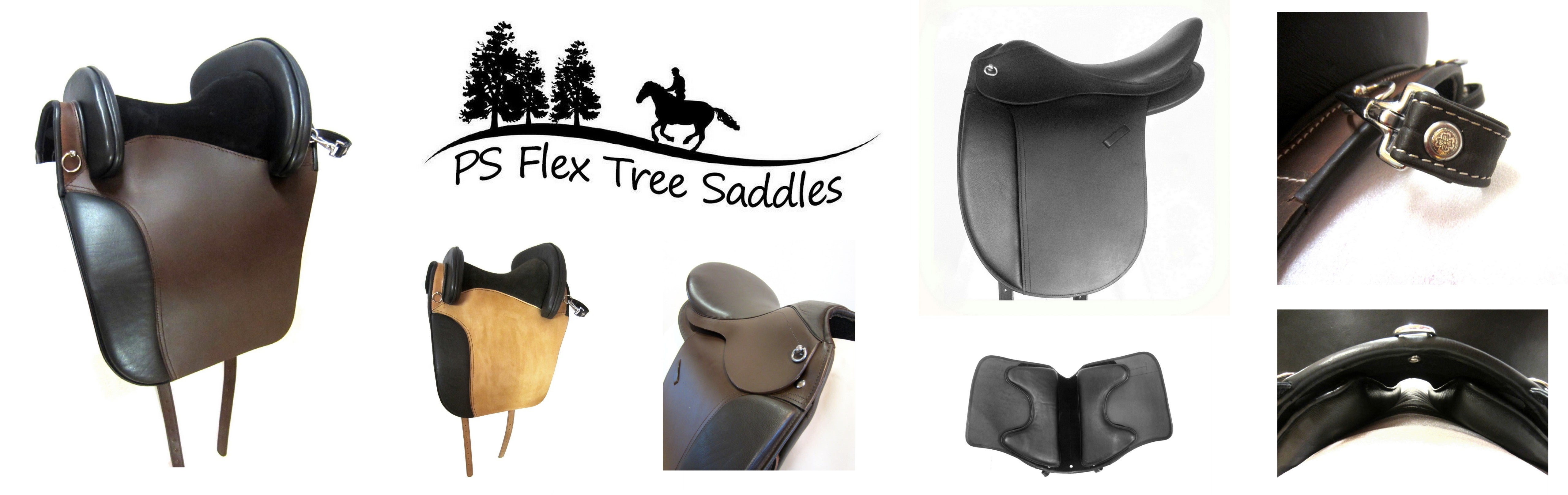 Leather tree saddle from FLEX TREE SADDLES